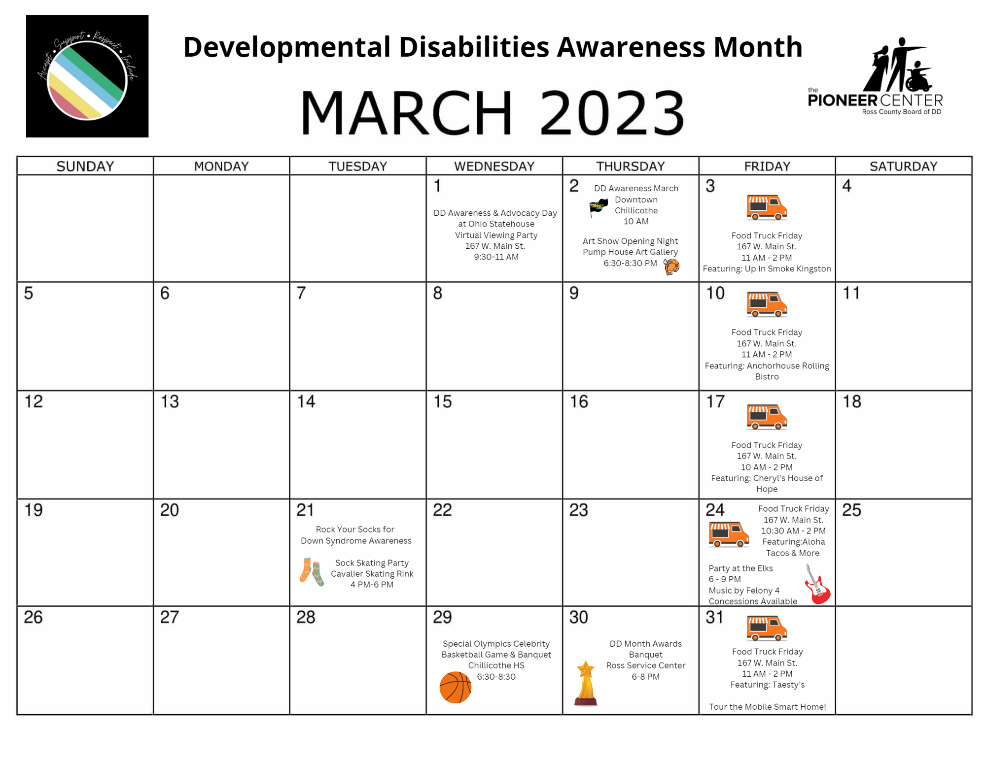 2024 Disability Calendar Heidie Regine