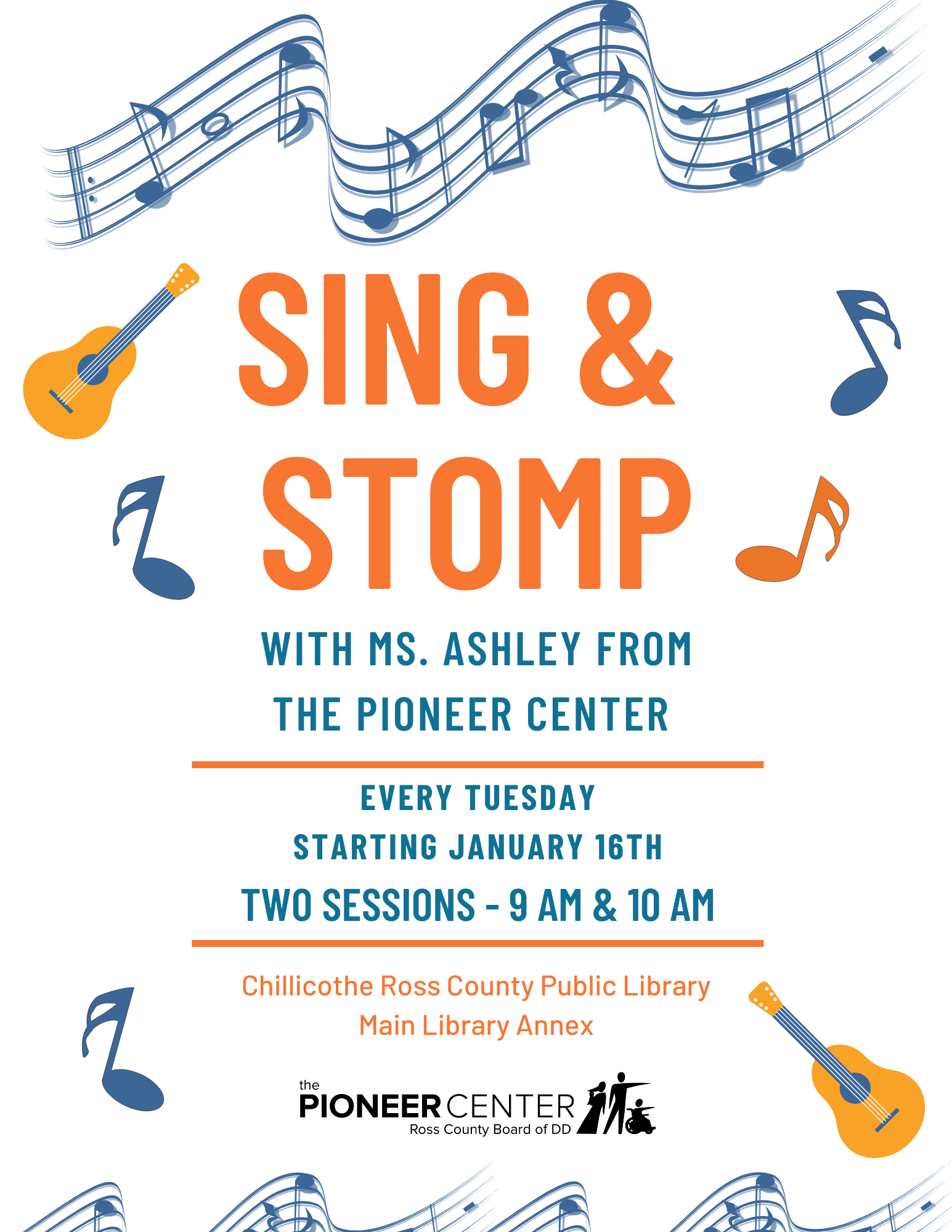 Sing & Stomp | The Pioneer Center